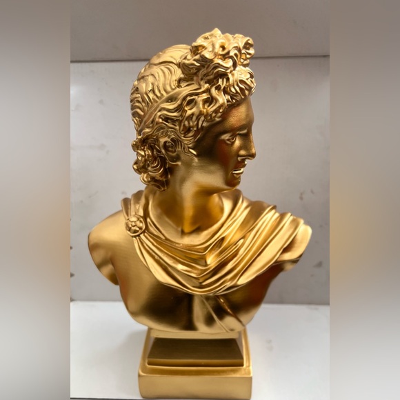Greek Statue | Accents | Greek Statue Apollo Sculpture Decorvintage ...